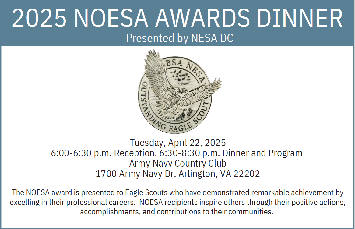 NOESA Awards - National Capital Area Council