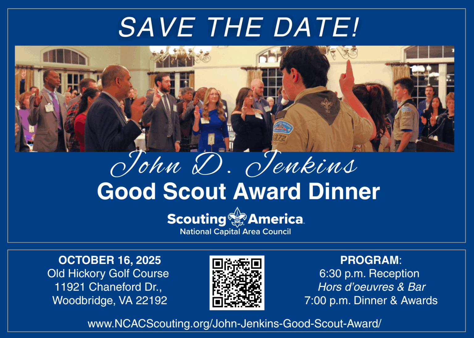 John Jenkins Good Scout Award - National Capital Area Council
